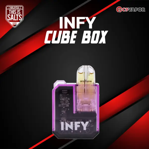 INFY Cube Box พอตเปลี่ยนหัวดีไซน์กล่อง ไฟเสถียร ใช้ง่าย