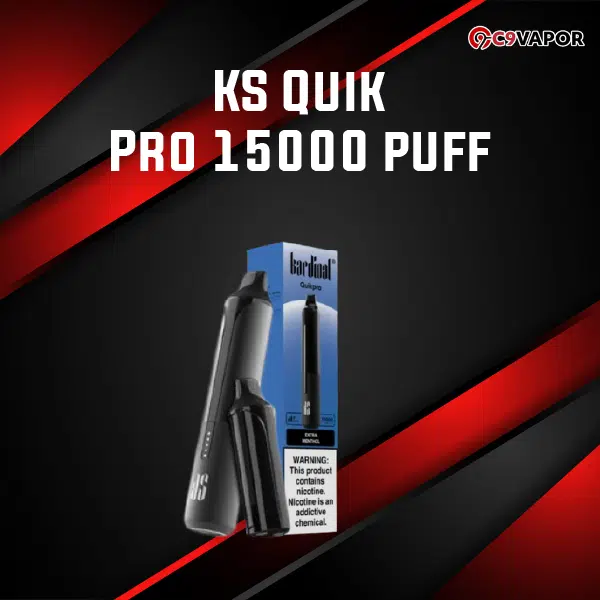 KS Quik Pro 15000 ราคาถูก พอตรุ่นใหม่ เปลี่ยนหัวน้ำยาได้